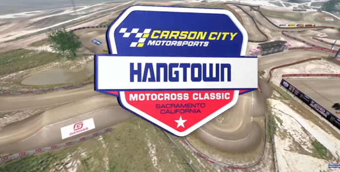2022 Hangtown Motocross - Animated Track Map